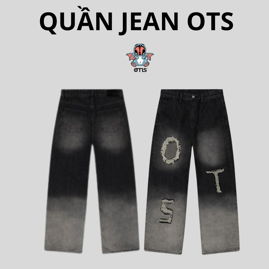Quần jean local brand Otis Club - quần jean OTS | Shopee Việt Nam
