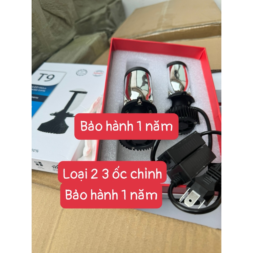 Bóng đèn led T9 chân H4 phù hợp cho ôtô xe máy,led t9 | Shopee Việt Nam