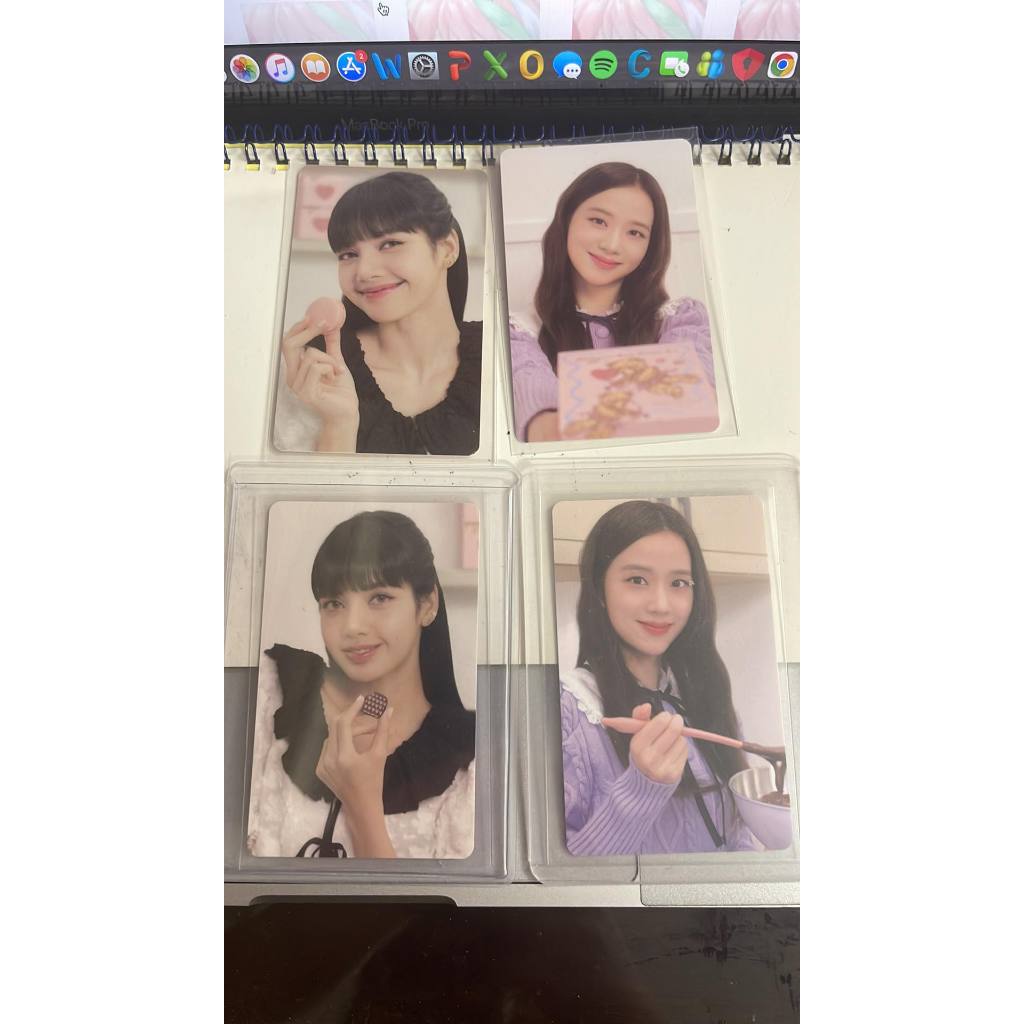 card off Lisa Jisoo Blackpink valentine | Shopee Việt Nam