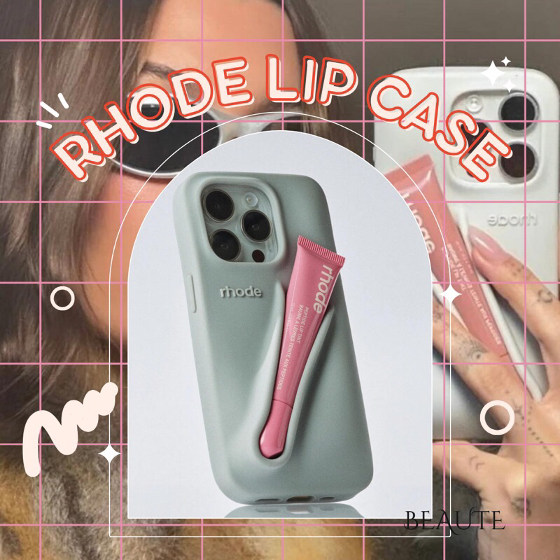 |4 Phân Loại| ỐP IPHONE CÀI SON Rhode Skin by Hailey Bieber_ Lip Case ...