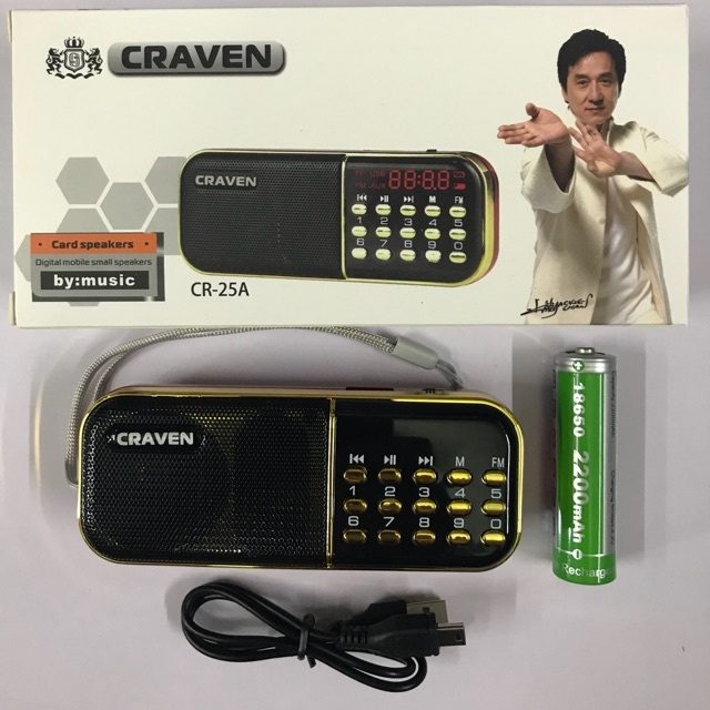 Loa Cắm Thẻ, Usb Carven Cr-25A nghe pháp và Loa Bluetooth WS-887. LMS ...