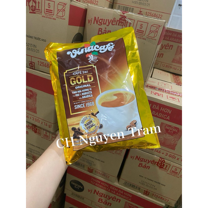 Cà phê hòa tan Vinacafe bịch 480g( 24 gói x 20g) | Shopee Việt Nam
