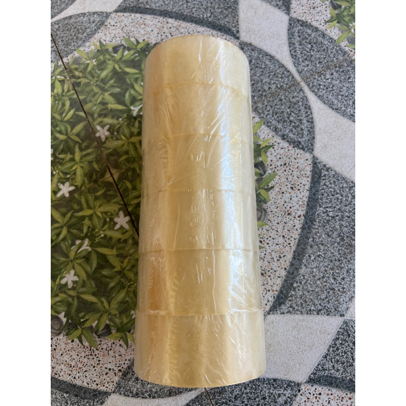 Băng keo trong, băng dính 100y( 6 cuộn 1kg) | Shopee Việt Nam