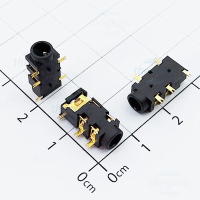 PJ-327A Cổng Audio 3.5mm 3 Cực 5 Chân Dán SMD | Shopee Việt Nam