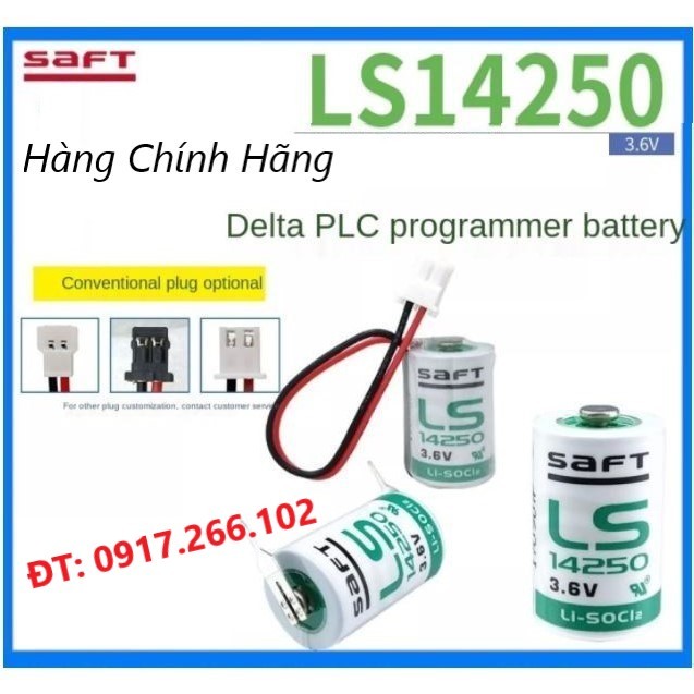 Pin SAFT LS14250 3.6V 1/2AA chính hãng LS 14250. Giá 1 Viên | Shopee ...