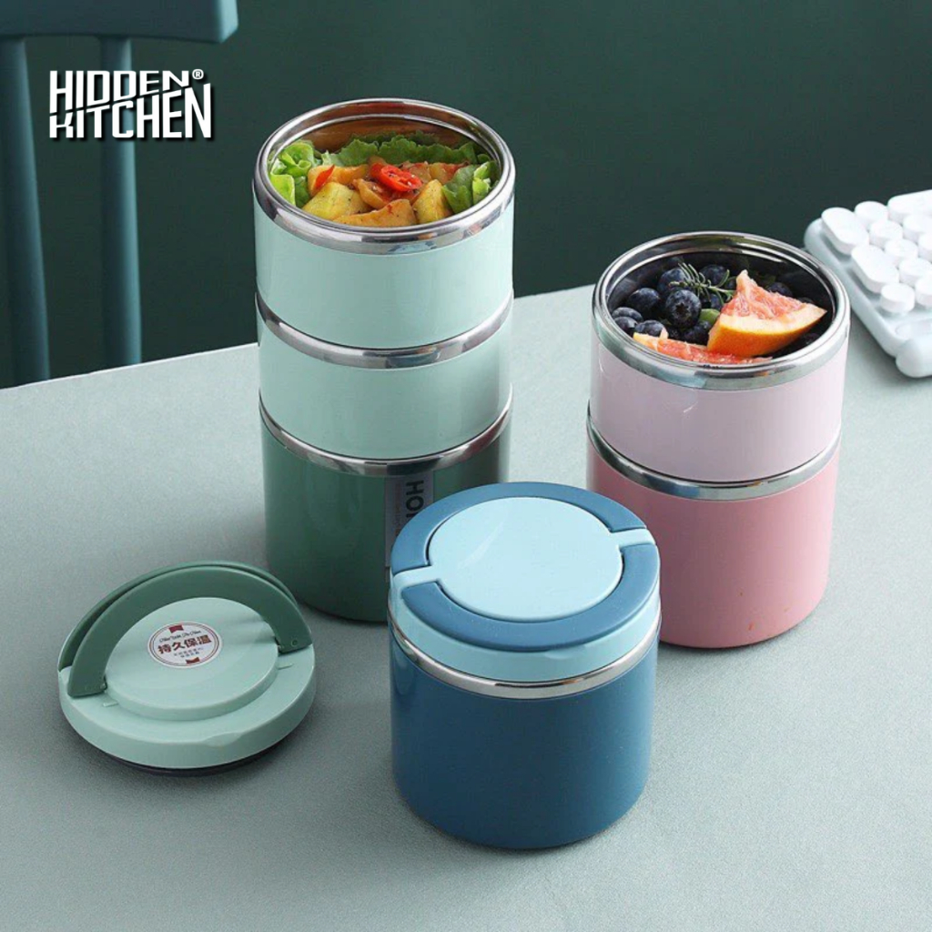 Hộp cơm giữ nhiệt-cặp lồng 2 ngăn Homio cao cấp | Shopee Việt Nam