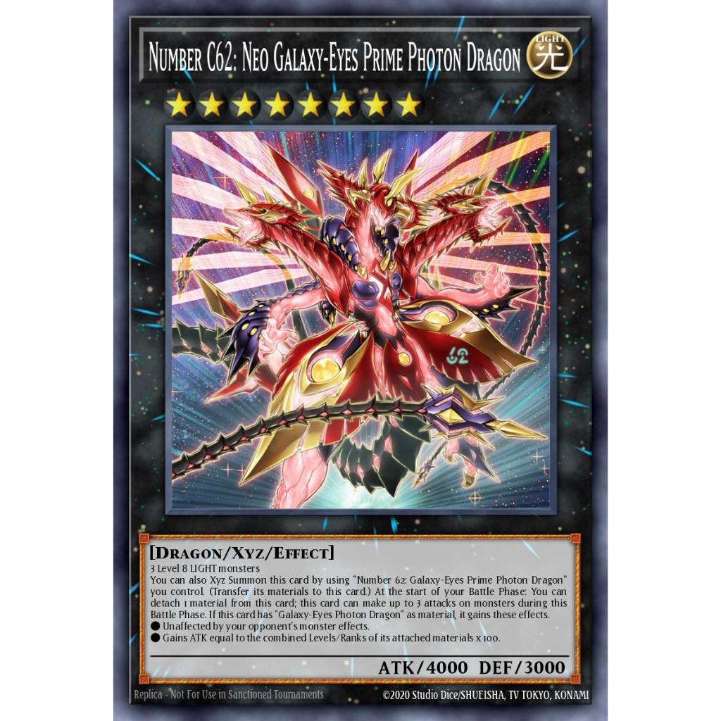 Number C62: Neo Galaxy-Eyes Prime Photon Dragon PHHY-JP043 | Shopee ...
