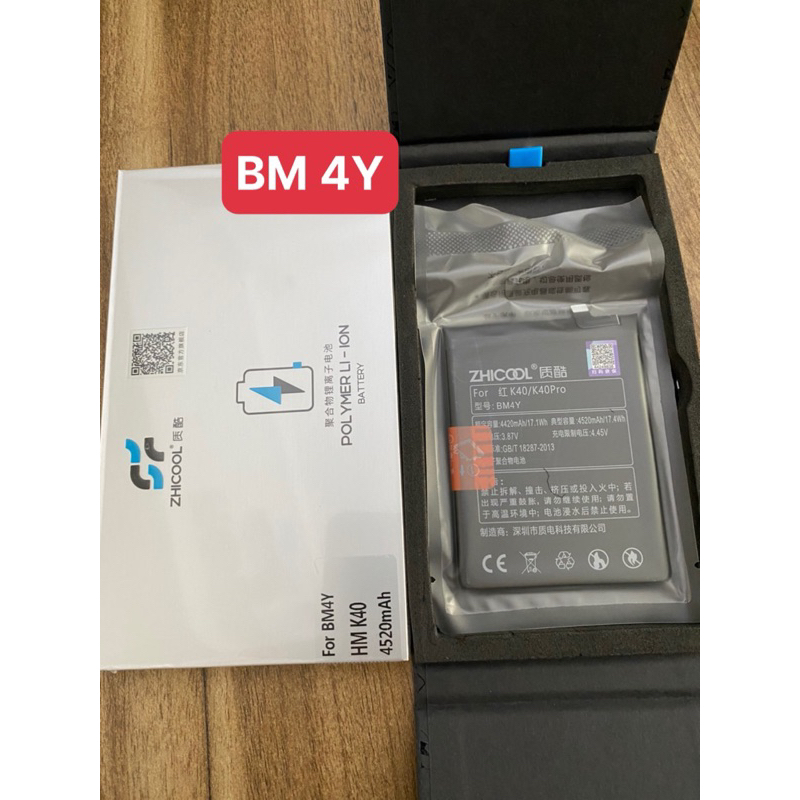 Pin Xiaomi Redmi K40 / K40 Pro / Poco F3 - BM4Y zhicool | Shopee Việt Nam