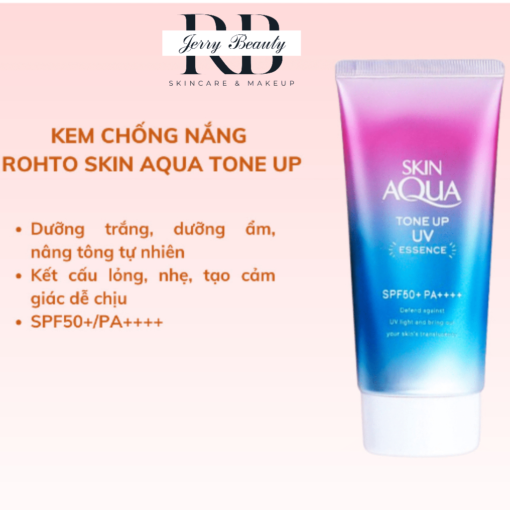 Kem Chống Nắng Skin Aqua Tone Up UV SPF 50+ hàng Nội Địa Nhật Bản 80g | Shopee Việt Nam