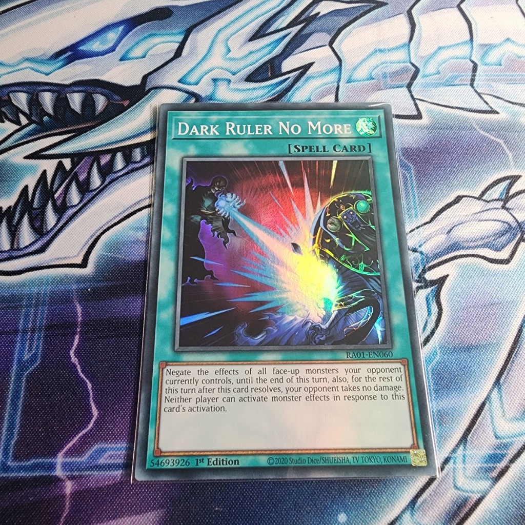 Bài Yugioh TCG UK [RA01-EN060] Dark Ruler No More - Super Rare [SP ...