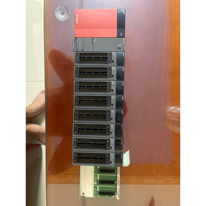 bộ lập trình PLC mitsubishi CPU Q00CPU bo nguồn, Module QX42 QY42P Base nguồn giá rẻ | Shopee ...