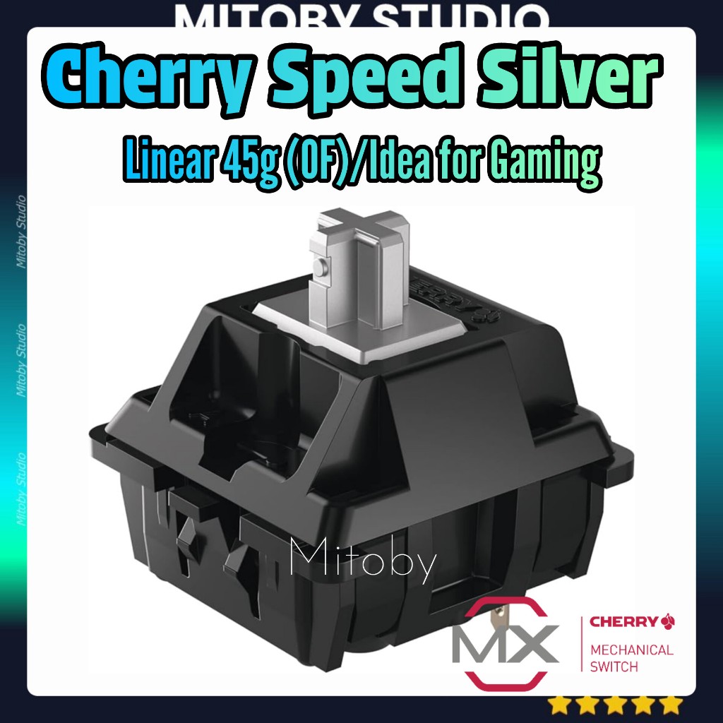 Cherry Silver Speed linear Switch Công Tắc Bàn Phím Cơ Mitoby Studio ...