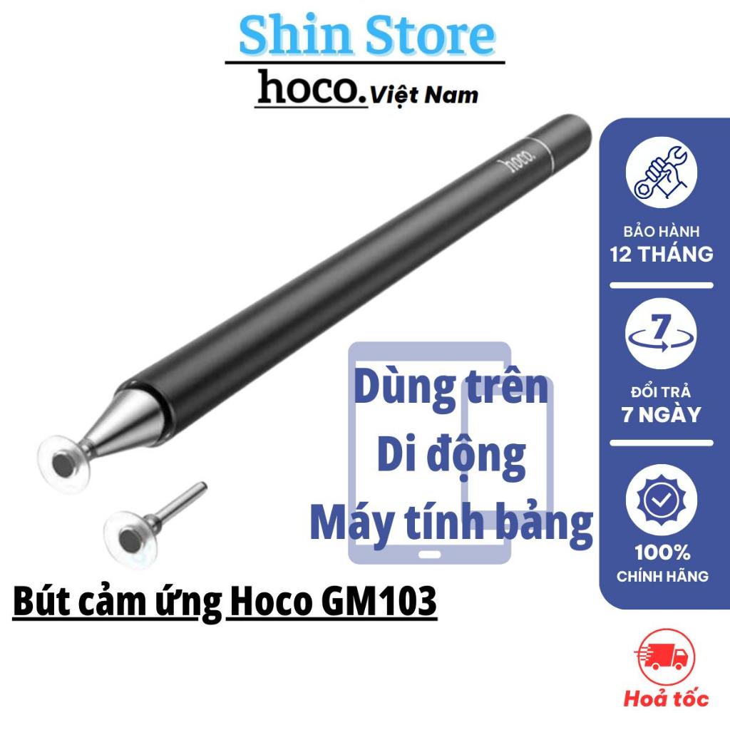 Bút cảm ứng Hoco GM103, Cảm ứng 2 đầu độ nhạy tương tích mọi dòng điện ...
