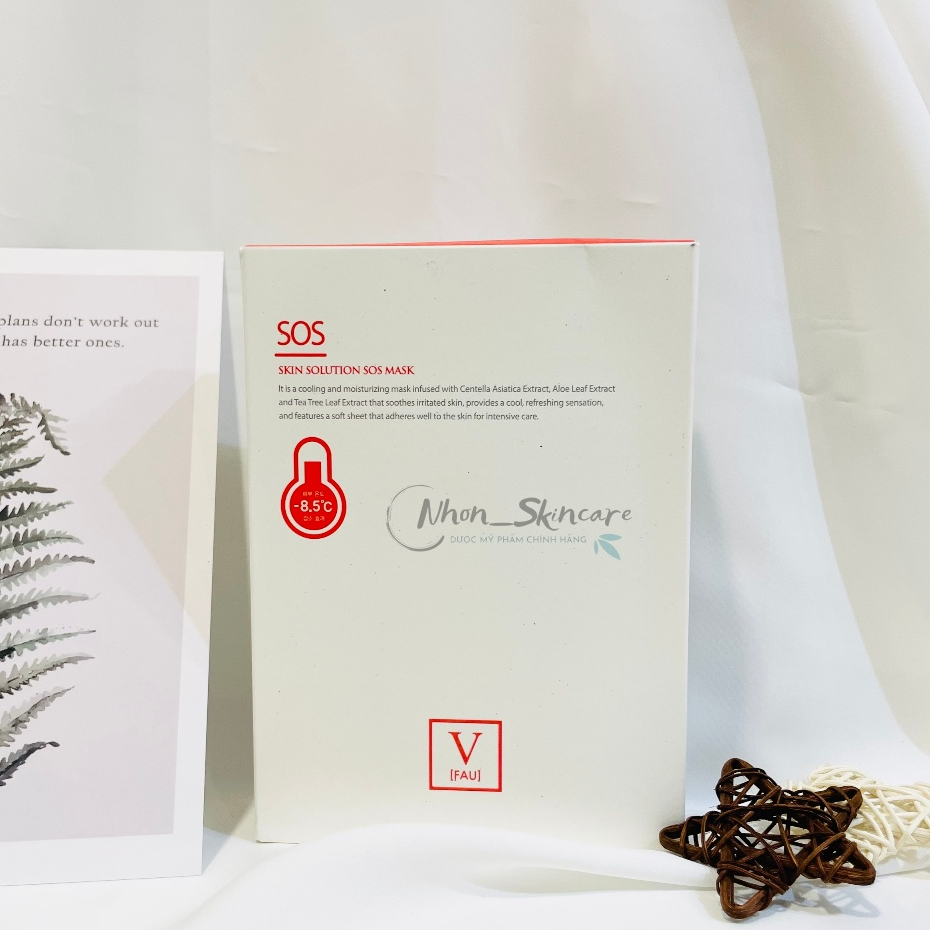[Hàng Tem Cty] FAU Skin Solution SOS Mask Mặt Nạ Phục Hồi Cấp Tốc ...