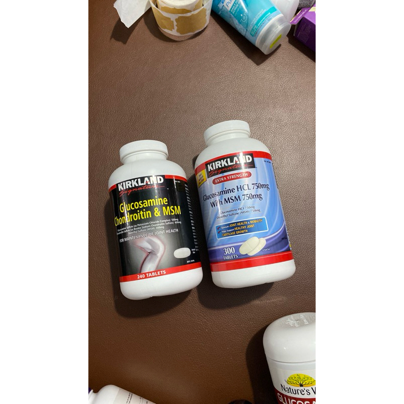 Glucosamine + Chondroitin + MSM + Fish Oil - Viên uống hỗ trợ sụn xương ...