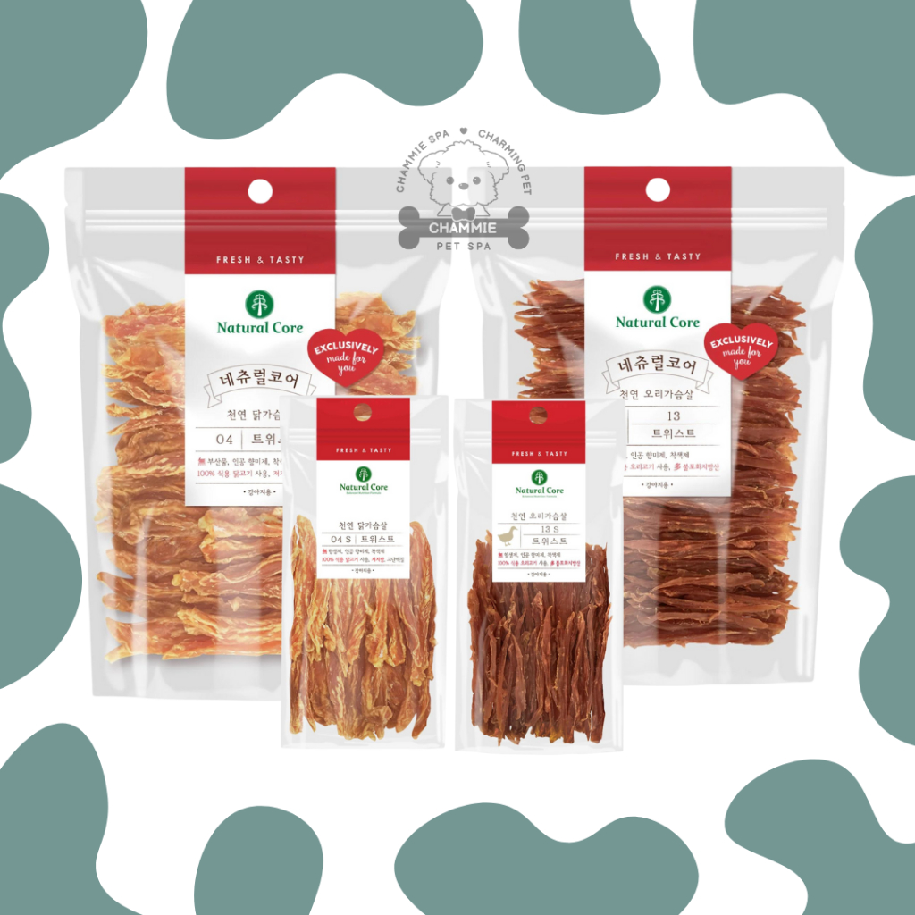 Snack Cho Chó Thịt Ức Gà Vịt Sấy Cứng Natural Core | Shopee Việt Nam