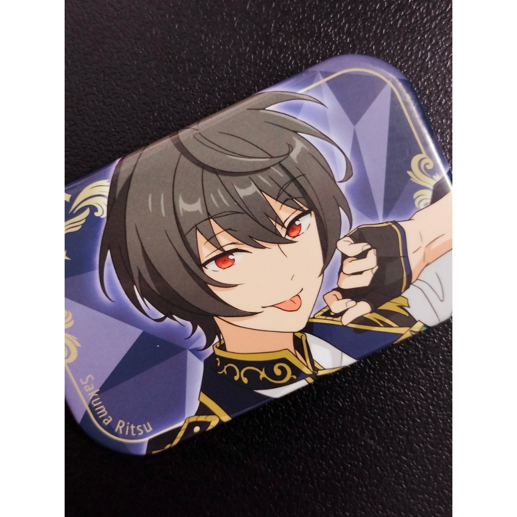 Badge chữ nhật ES Idol Ritsu Sakuma nhóm Knights hàng Official Ensemble ...