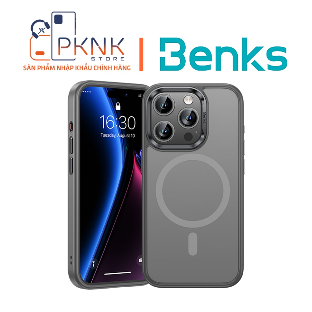 Ốp Lưng Benks iPhone 15 Pro 15 ProMax I MagClap™ Mist - Chính Hãng Benks | Shopee Việt Nam