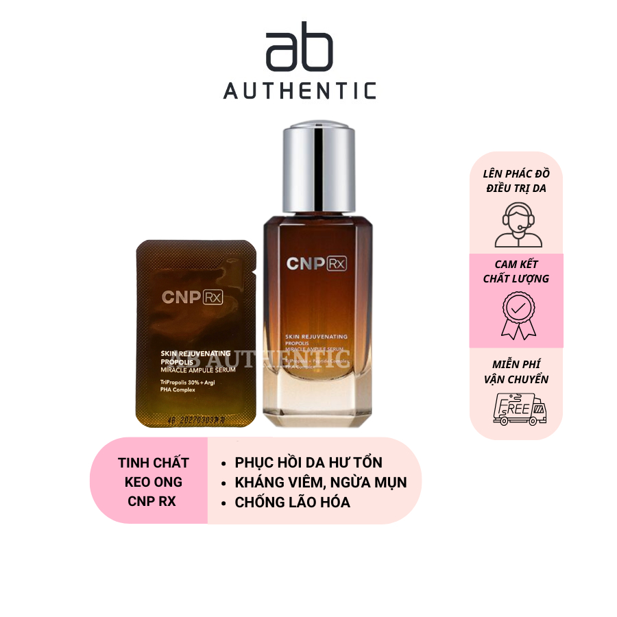 Combo 10 Gói Sample Tinh chất keo ong CNP Rx Skin Rejuvenating trẻ hóa ...