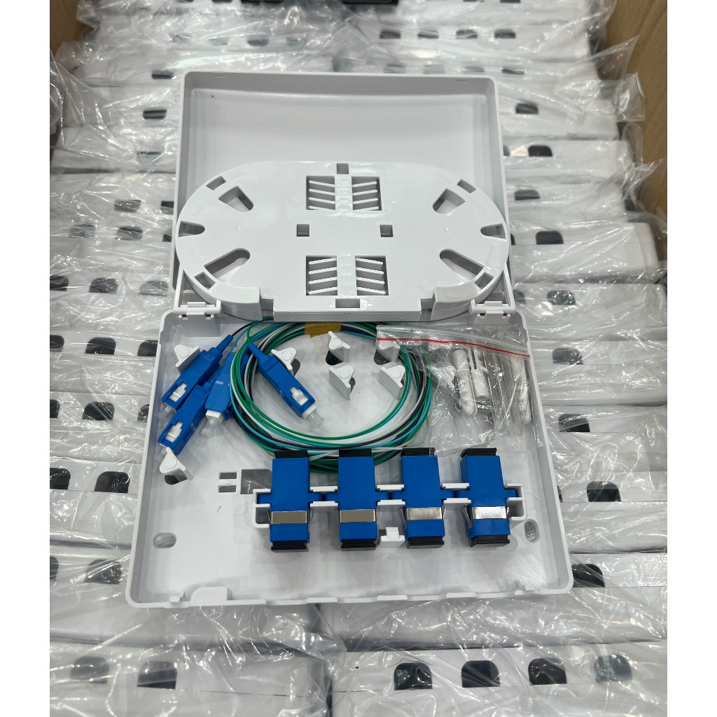 Hộp phối quang ODF 4FO trong nhà, đầy đủ phụ kiện | Shopee Việt Nam