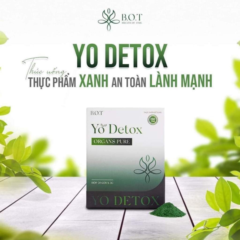 Sản Phẩm Bảo Vệ Sức Khỏe Yo Detox Chính Hãng B.O.T Giúp Đào Thải Thanh ...