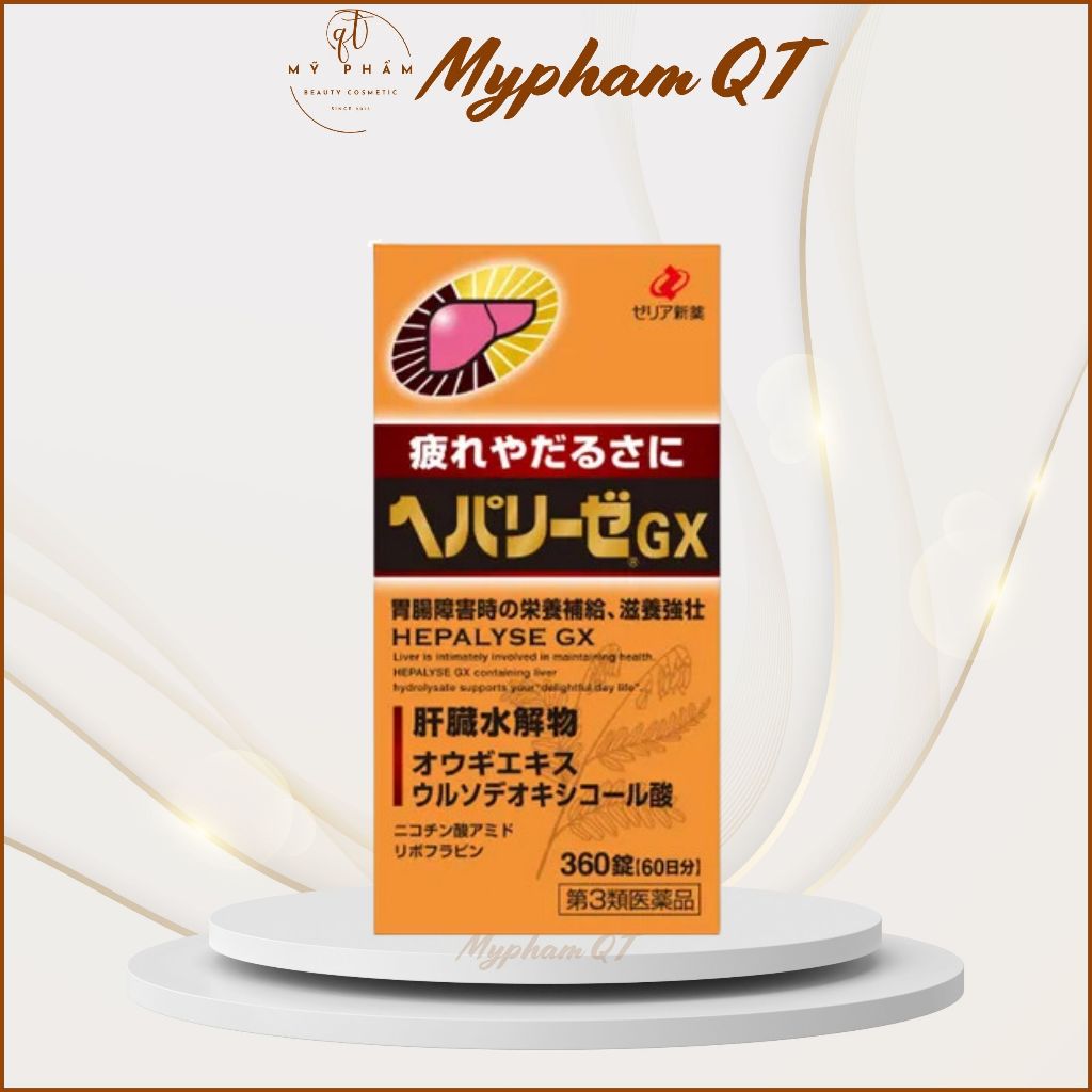 Viên uống Hepalyse GX hỗ trợ bổ gan thải độc gan hàng chuẩn chính hãng ...