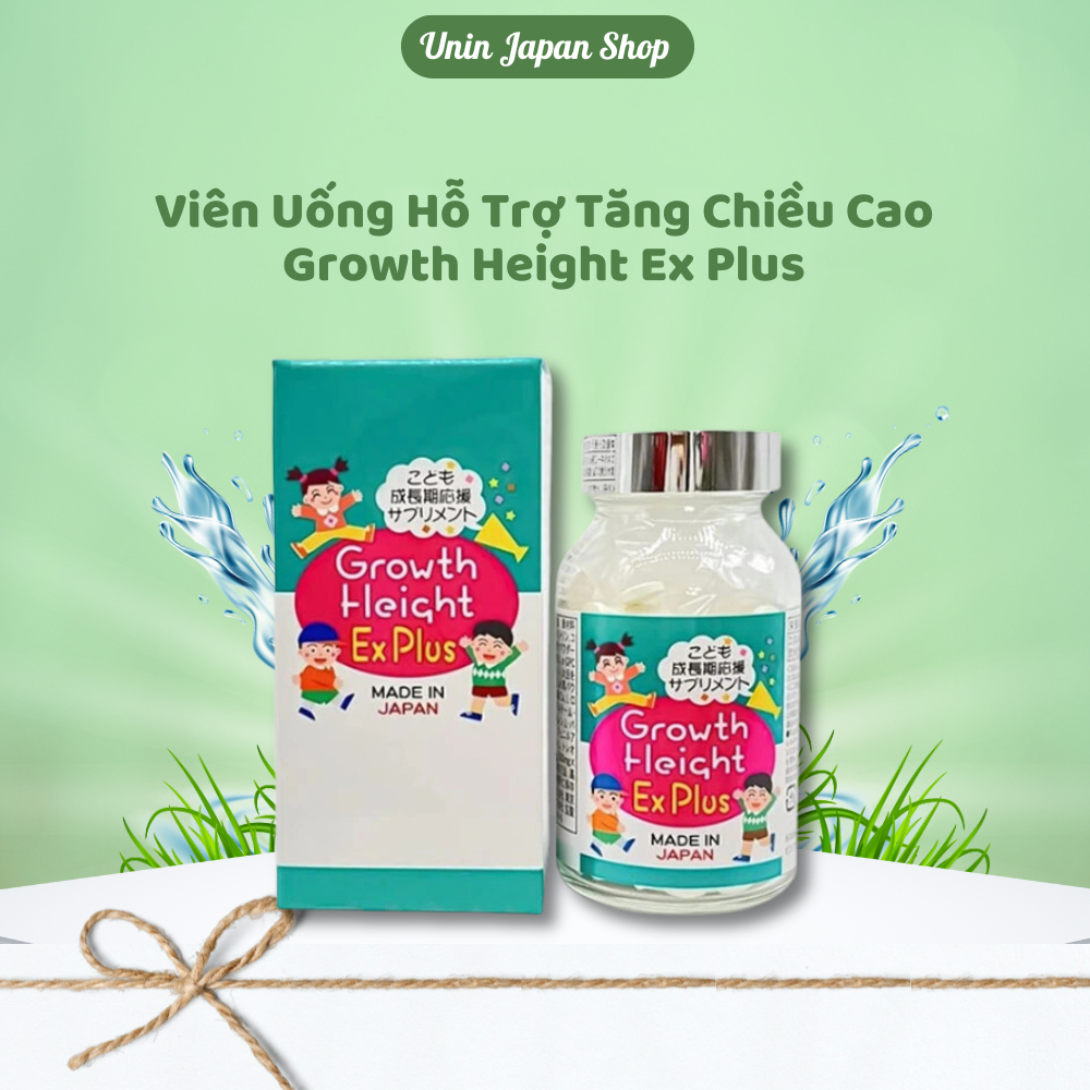 Viên Uống Hỗ Trợ Tăng Chiều Cao Growth Height Ex Plus Nhật Bản Chính ...