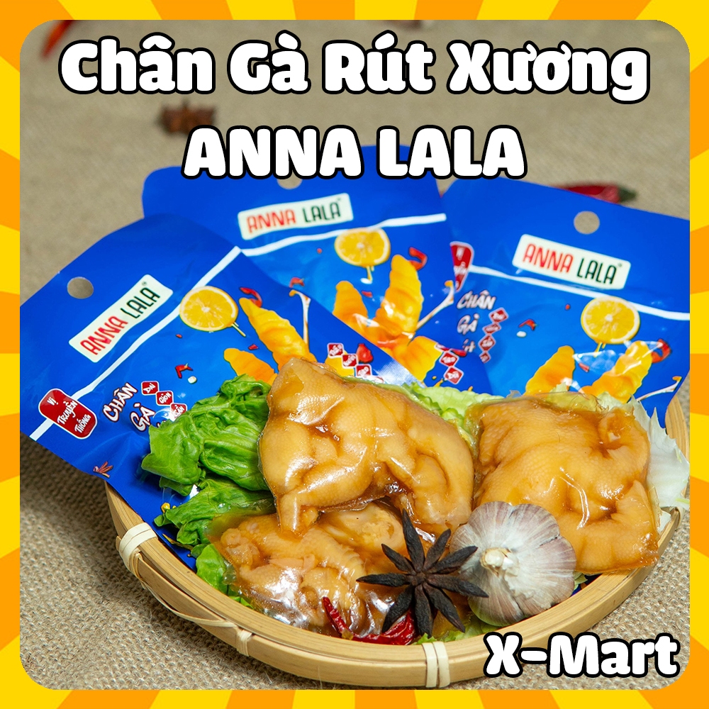 Chân Gà Rút Xương ANNA LALA Vị Truyền Thống, Đồ Ăn Vặt | Shopee Việt Nam
