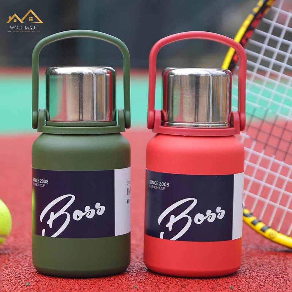 "Bình Giữ Nhiệt Boss Inox 316 800ml/1000ml/1500ml Có Nắp & Cốc" | Shopee Việt Nam