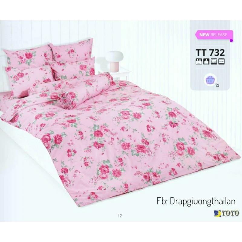 Mẫu HOT nhất mới ra mắt ( có mền) - Drap giường TOTO BED chính hãng Thái Lan | Shopee Việt Nam