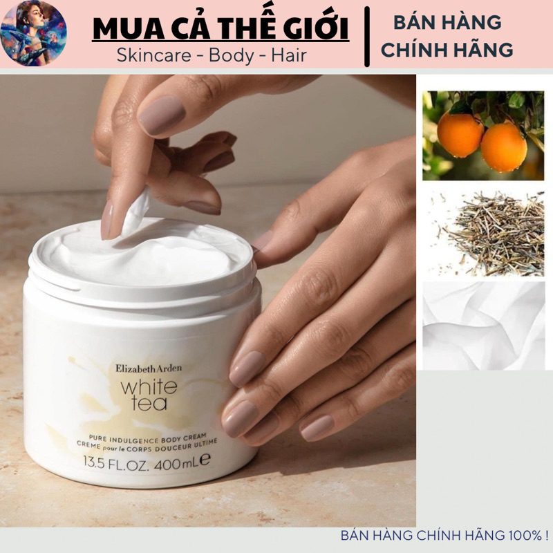 DƯỠNG THỂ ELIZABETH WHITE TEA | Shopee Việt Nam