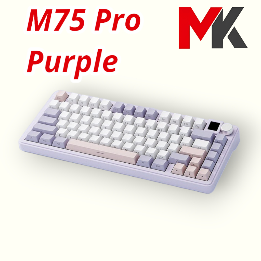 Bàn Phím Cơ Xinmeng M75 Pro Không Dây, Màn Hình, Mạch Xuôi, Led RGB, Kết Nối 3 Modes | Shopee ...