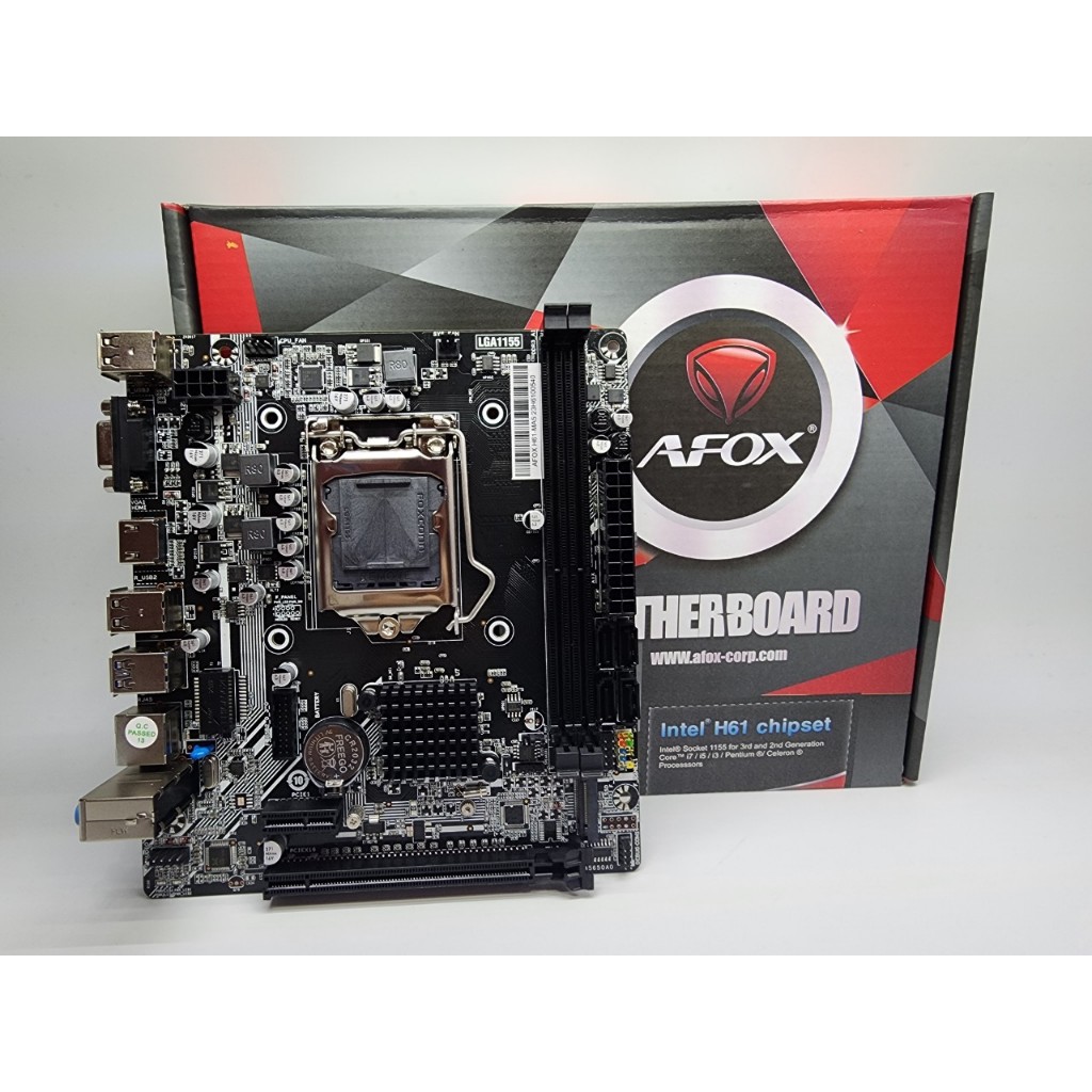Bo mạch chủ Mainboad AFOX H61 ( Hàng chính hãng / Bảo hành 36 Tháng ...