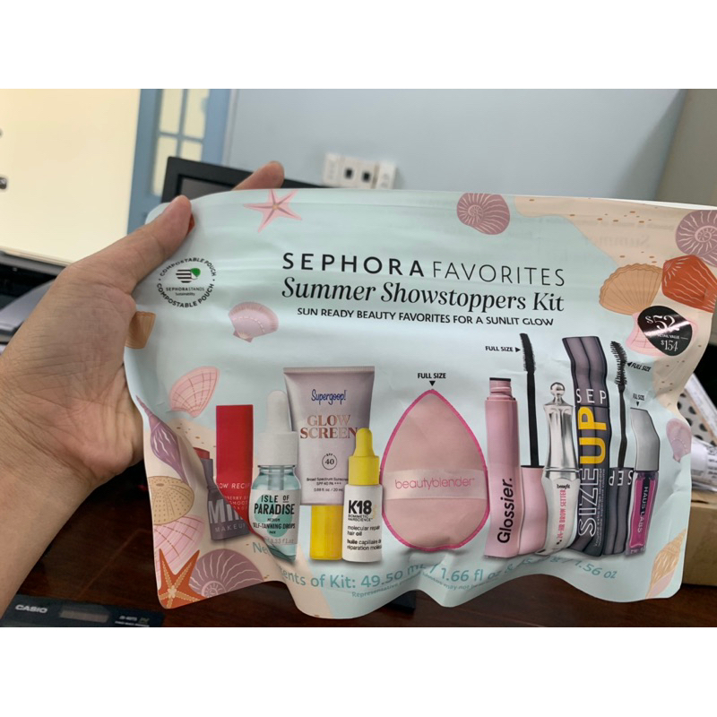 [ tách set ] set sephora Summer Showstoppers Kit | Shopee Việt Nam