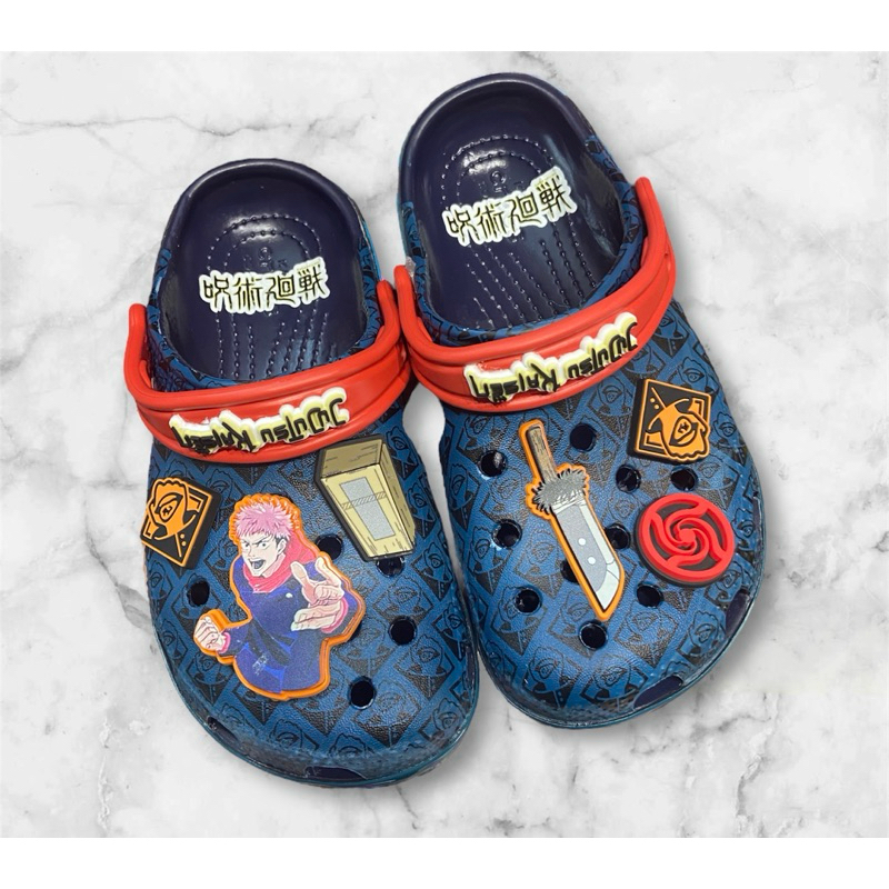 [Tặng Bộ Charm Jibits 4D] Sục Crocs Hoạt Hình Anime Jujutsu Kaisen Trẻ ...