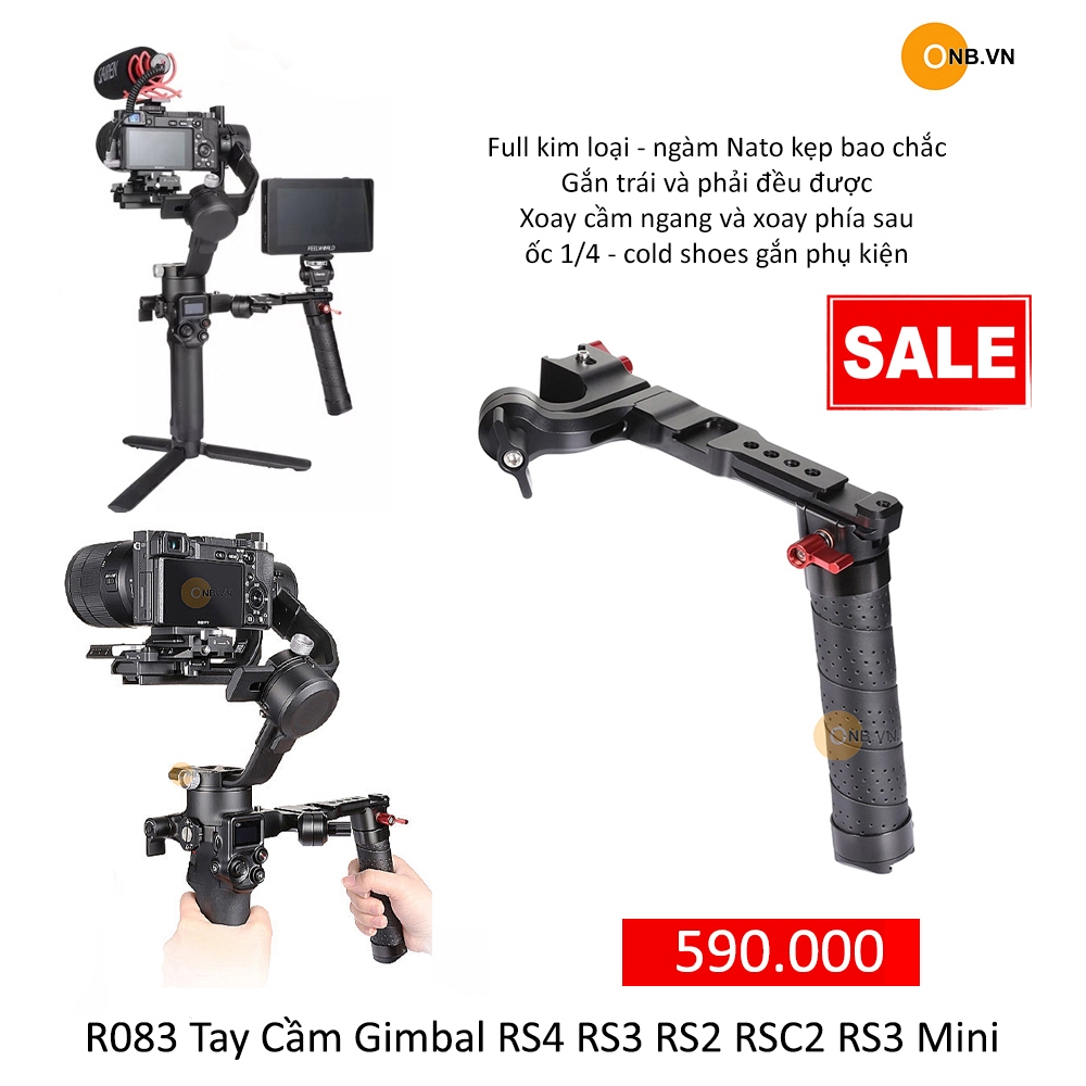 R083 Tay Cầm Đơn Gimbal Ronin RS4 RS3 RS2 RSC2 RS3 Mini | Shopee Việt Nam