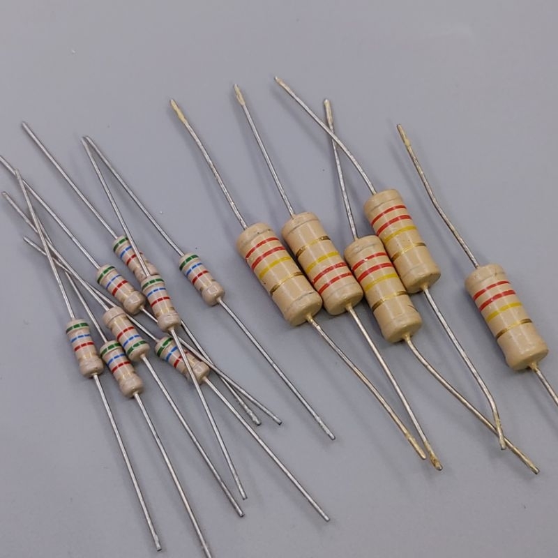Điện trở Audio cổ chân đồng 0.5W - 3W 27R 39R 82R 1.2K 1.8K 5.6K 8.2K 15K 18K 33K 220K 330K 470K ...