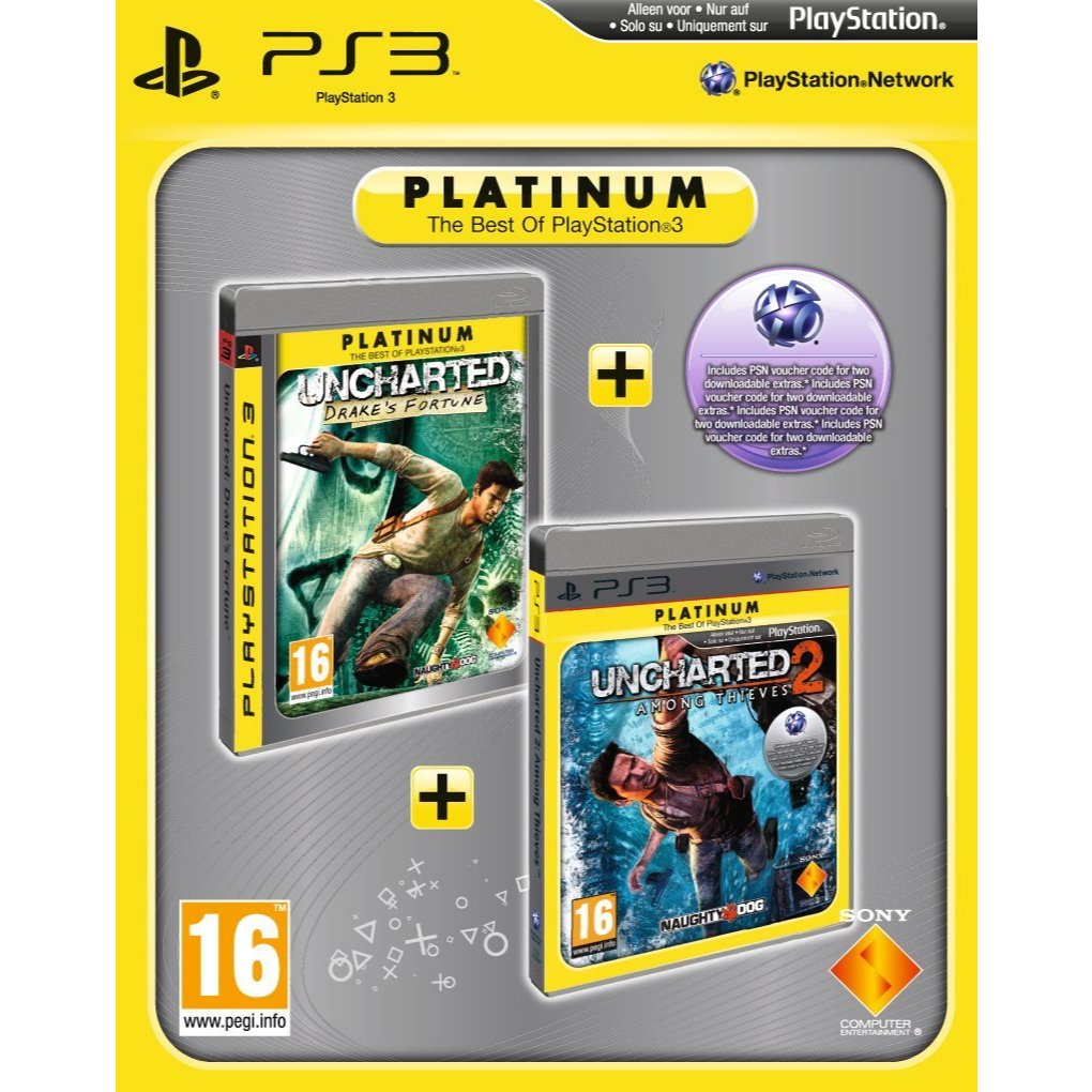 Đĩa game Ps3 gốc Uncharted 1 và 2, fullbox 2nd | Shopee Việt Nam