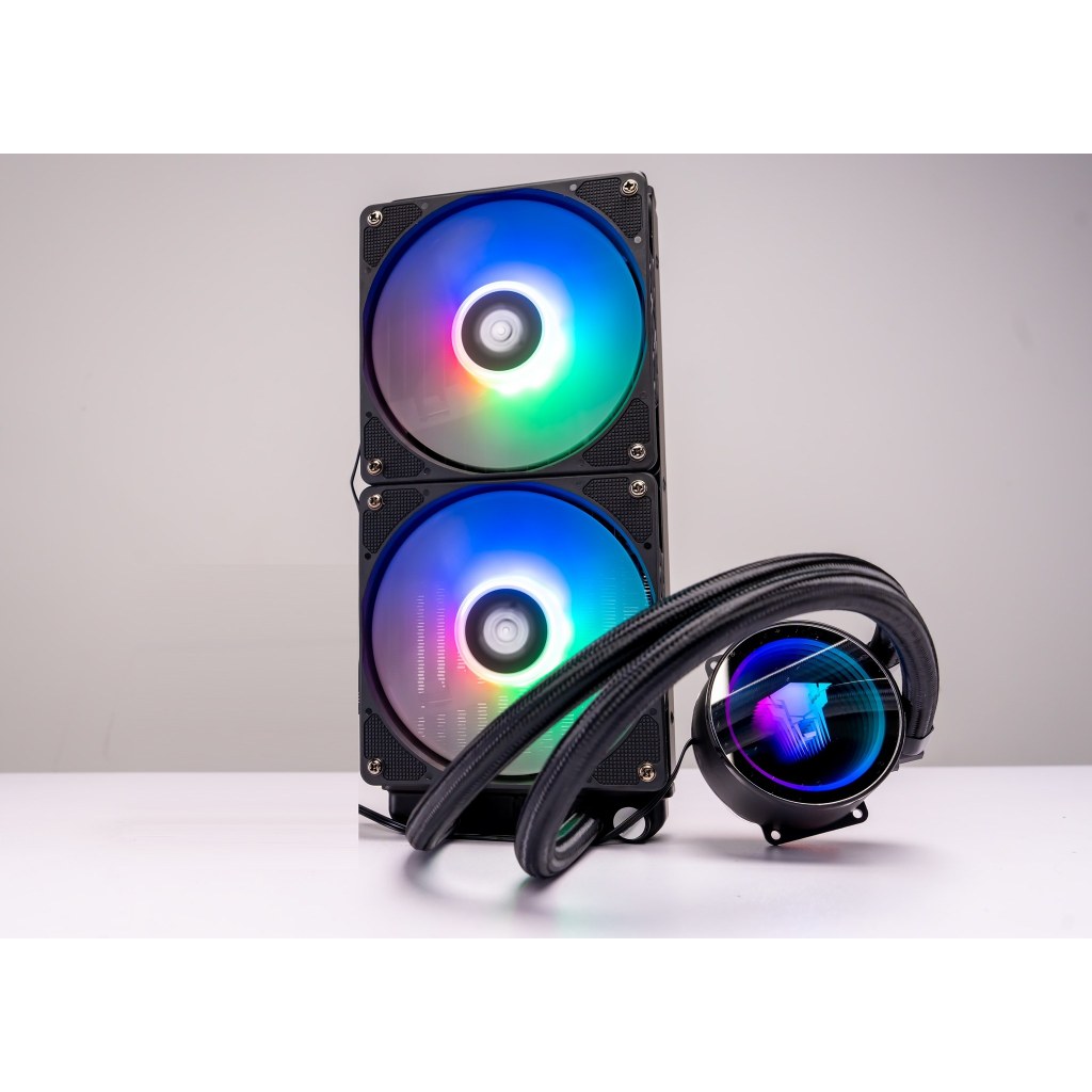 Tản nước AIO Coolerman V240 - All in One 2 fan Led RGB socket 115x 1200 ...