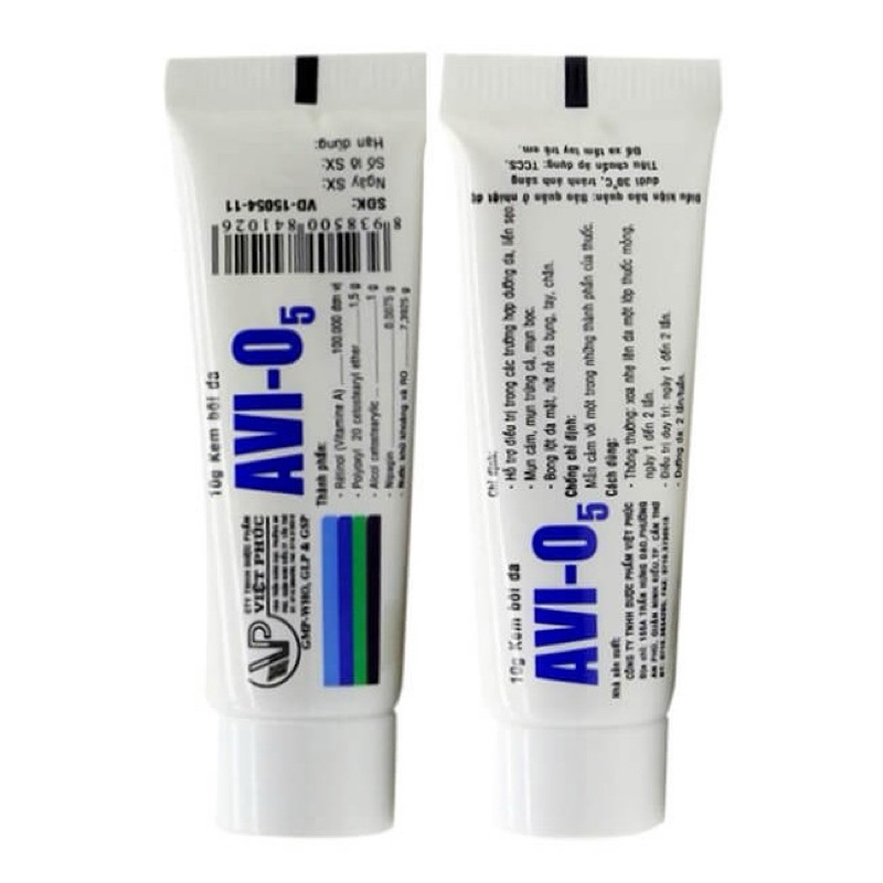 AVI-O5 - AVIO5 - VITAMIN A 100.000IU - HỖ TRỢ LIỀN SẸO, DƯỠNG DA ...
