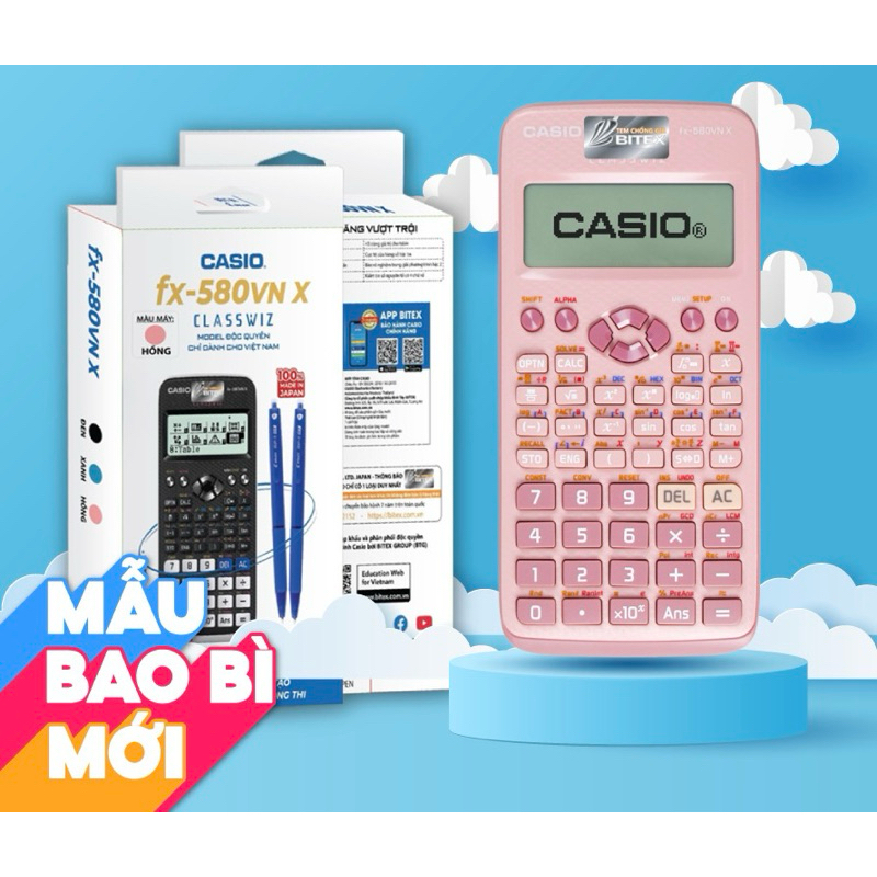 Máy tính Casio fx-580Vn X ( hàng chính hãng nhập khẩu Thái Lan ...