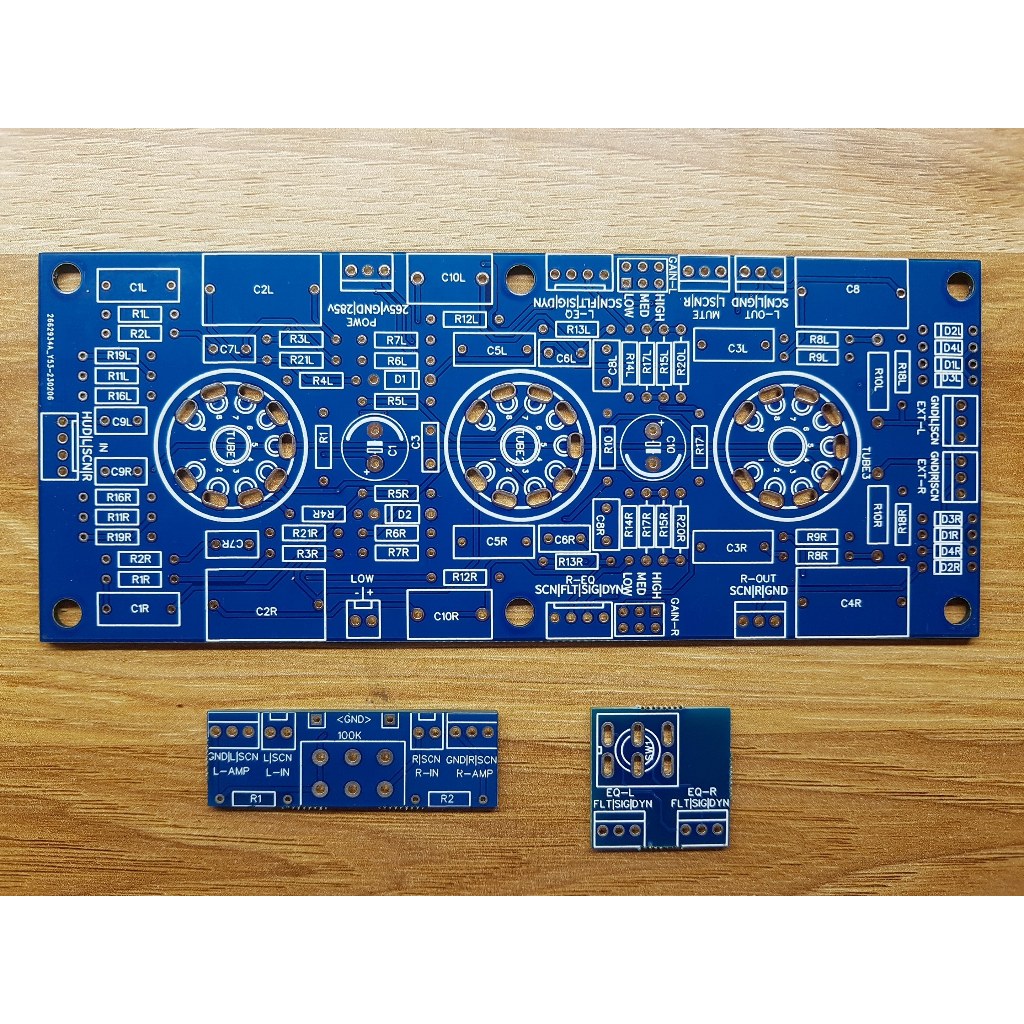 Combo mạch pre đèn 12AX7 12AT7 12AU7 dựa trên nguyên lý pre marantz 7 ...