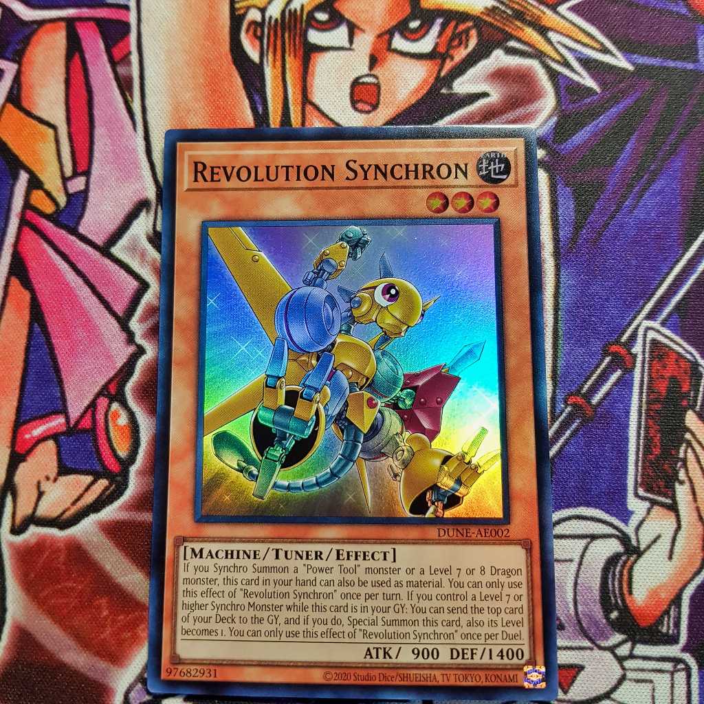 Thẻ bài Yugioh chính hãng | Revolution Synchron | DUNE Super rare ...