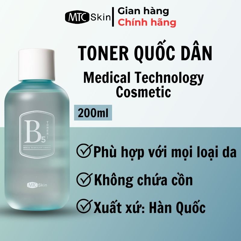 Toner B5 Cica Calming Toner Dưỡng Da Căng Bóng 200ml Chính Hãng Hàn ...