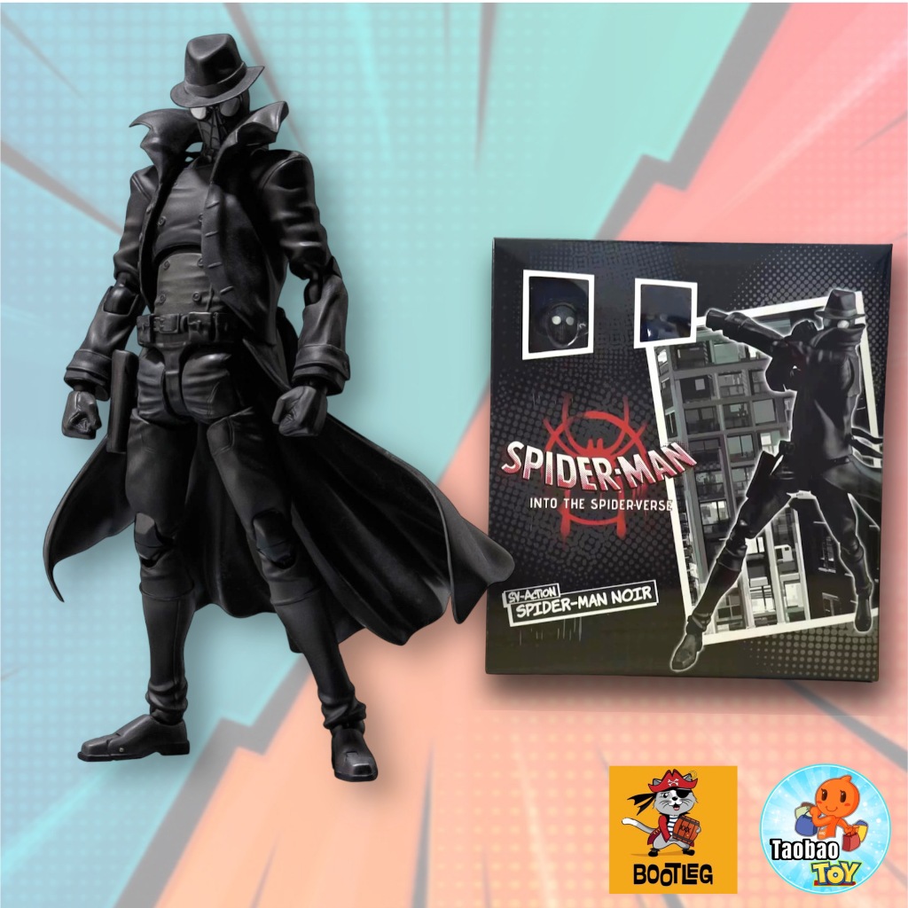 (Có sẵn-Hoả tốc) Mô Hình Nhân Vật Spider Man Noir Sentinel SV-Action ...