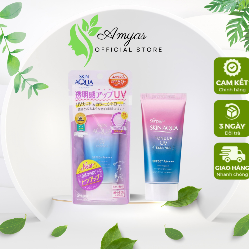 Kem Chống Nắng Skin Aqua - Kem Chống Nắng Skin Aqua Nhật Bản Lên Tone Trắng Sáng Tone Up Uv Spf ...