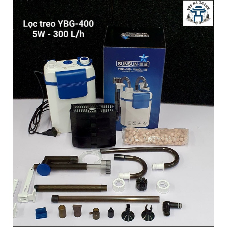 Lọc Treo SUNSUN YBG 300-400-500-600 Thế hệ Mới Cho Bể Cá Cảnh, Bể Thủy ...