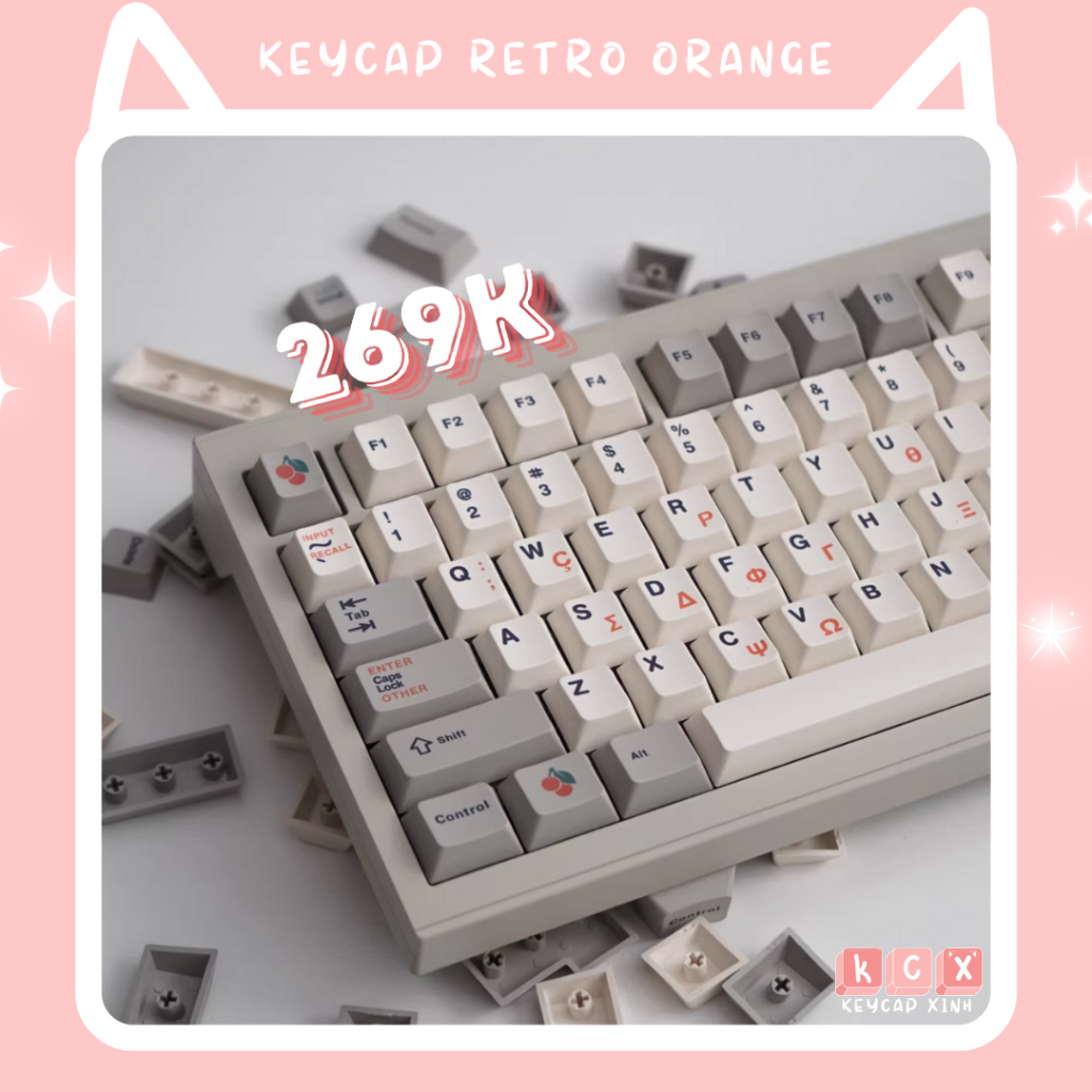 Keycap Retro Hello / Retro Mac Os / Retro Mint cho bàn phím cơ cơ giá ...