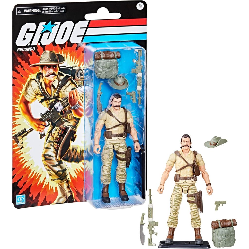 Mô hình G.I. Joe Classified Series Retro Cardback Recondo, Chính Hãng ...
