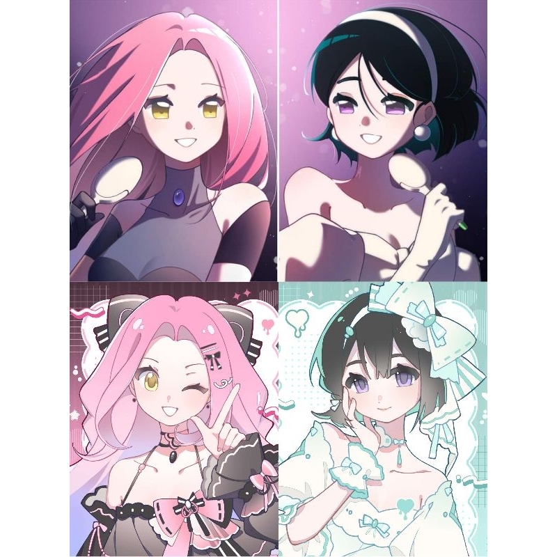 [5 mẫu] Card bo góc/Photocard ALNST/Alien Stage MiziSua/Luka | Shopee ...